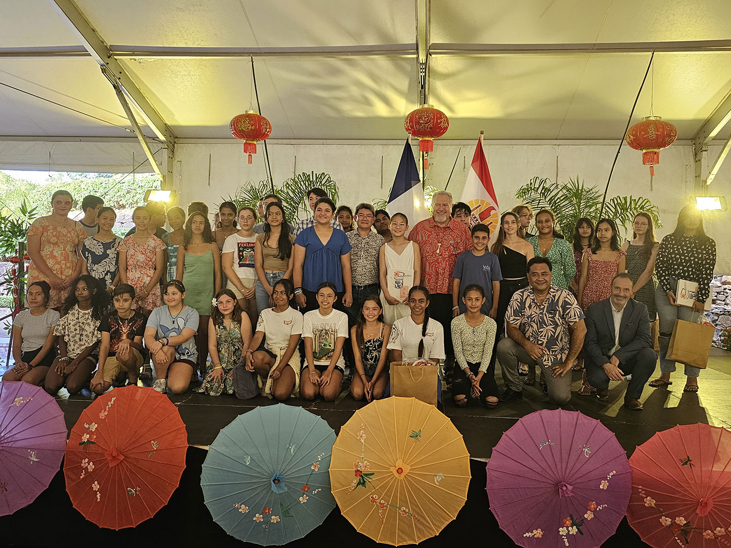 Cérémonie du 18 janvier 2024 | Vice-rectorat de Polynésie française