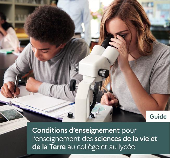 Guide des conditions d'enseignement des SVT au collège et au lycée ...